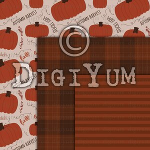 Thanksgiving Digital Papers Seamless Patterns for Website Backgrounds ...