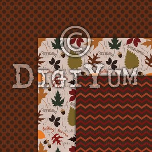 Thanksgiving Digital Papers Seamless Patterns for Website Backgrounds ...