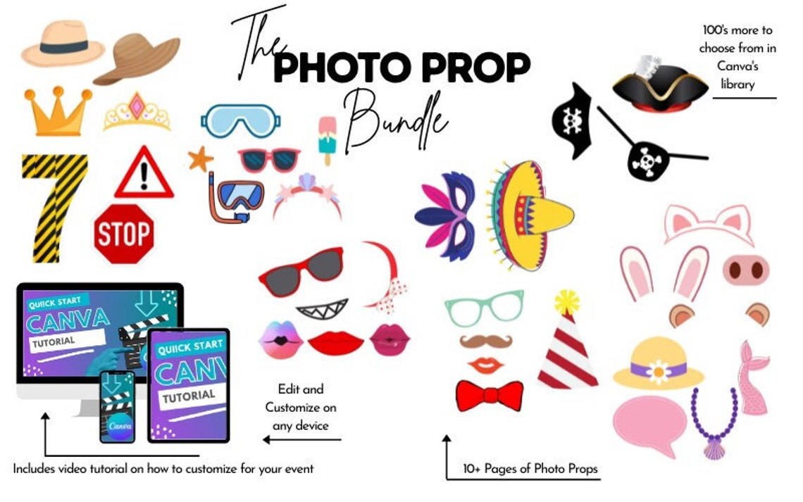 Printable Photo Prop Templates - Plus How to Create Your Own Custom ...