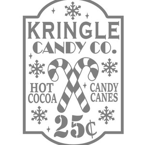 Kringle Candy Co. Svg,dxf, Png, Jpg - Etsy