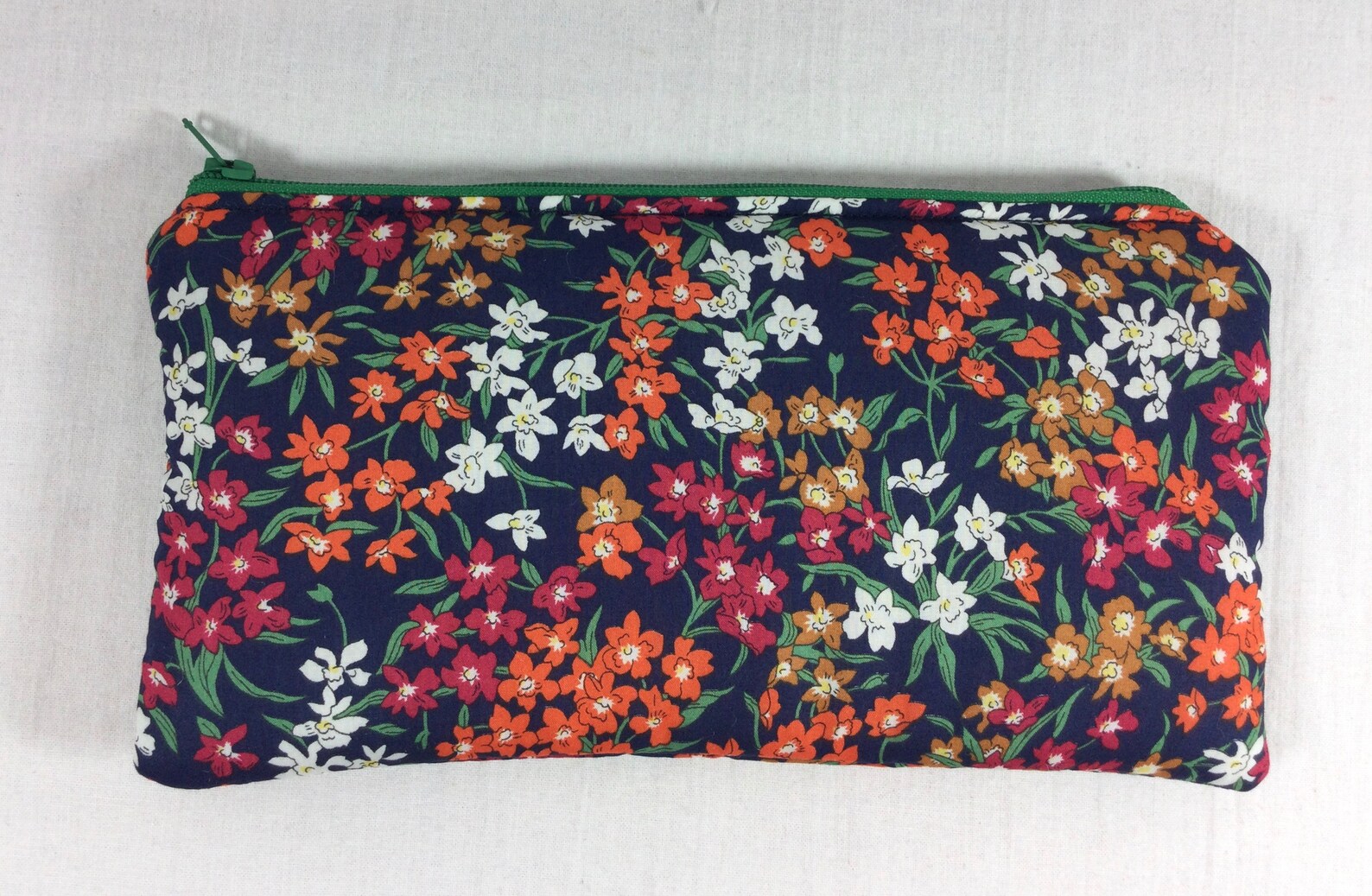 Liberty Fabric Zip Pouch to Fit Larger Phones Floral Makeup - Etsy UK