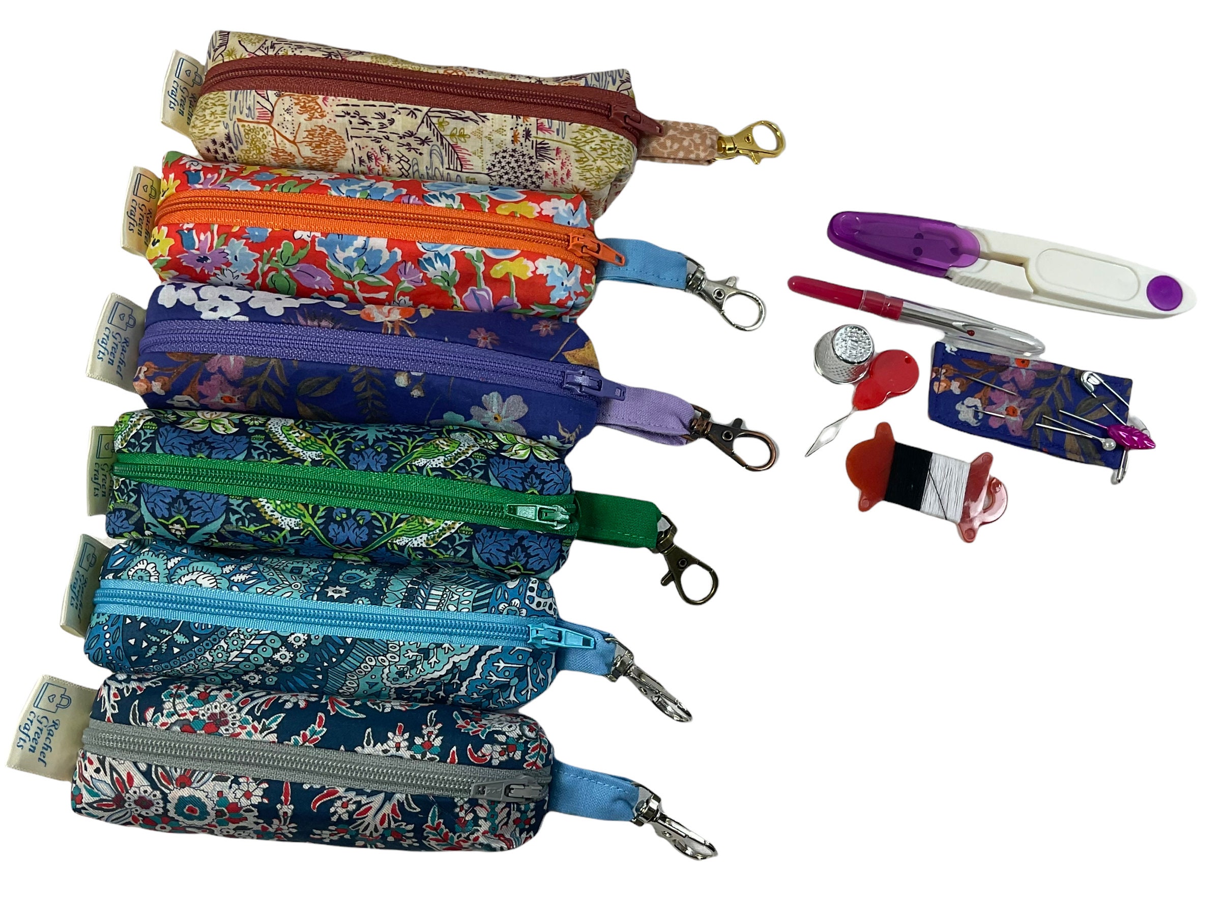 Liberty Fabric Mini Sewing Kit Travel Mending Case Floral - Etsy UK