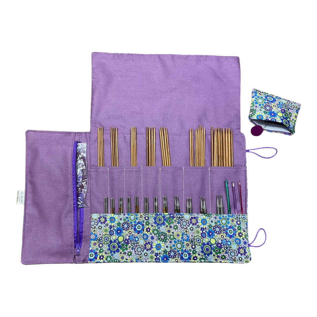 Liberty Floral Fabric Interchangeable and Double Pointed Knitting ...