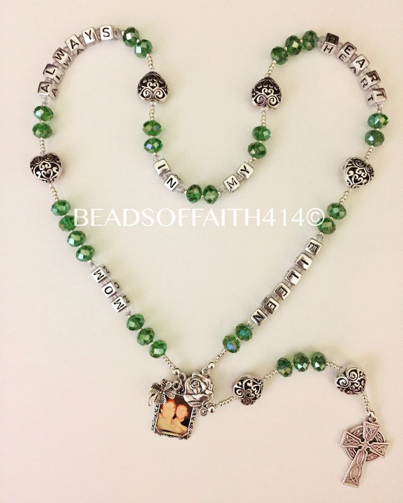 Personalized Irish Celtic Rosary - Etsy