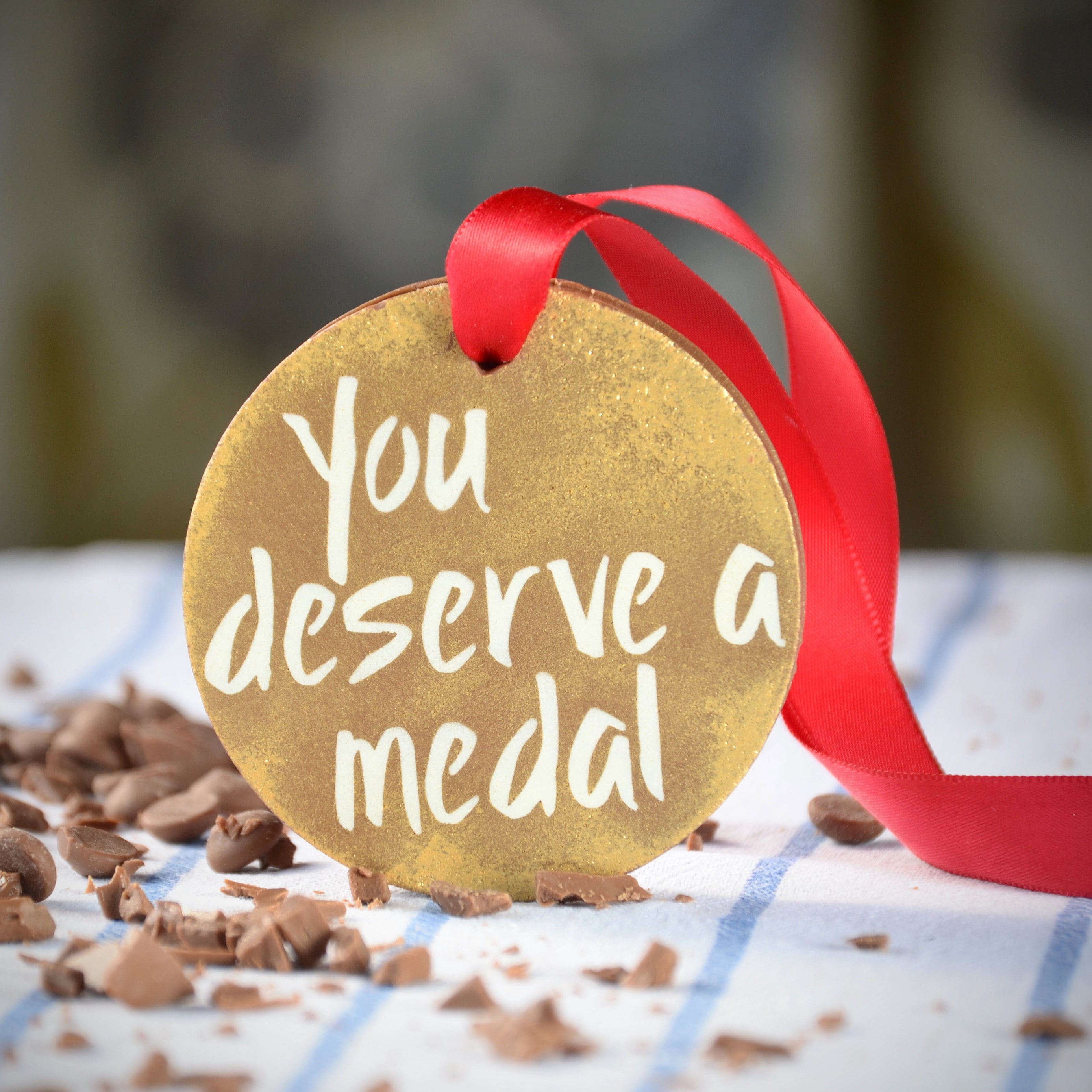 Congratulations Gift You Deserve A Medal Chocolate Medal | Etsy