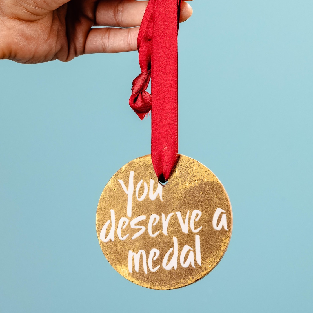 You Deserve A Medal Chocolate Medal - Etsy