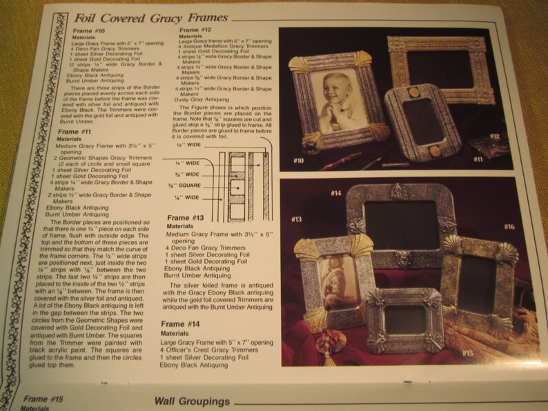 Gracy Frames,beginners Guide to Frame Decorating 55 Ways to Create Your ...