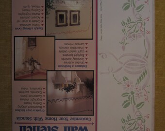 Victorian Wall Stencil - Etsy