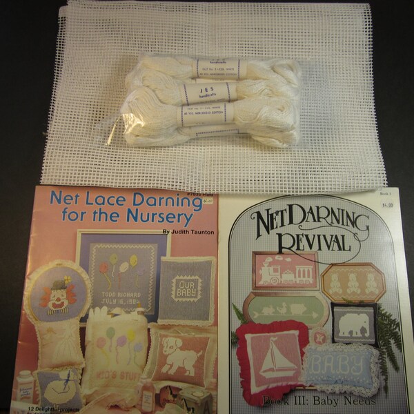 Vintage Net Lace - Etsy