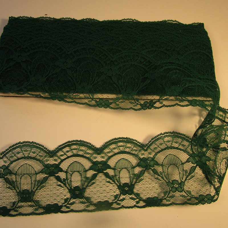 Green Lace Fabric - Etsy