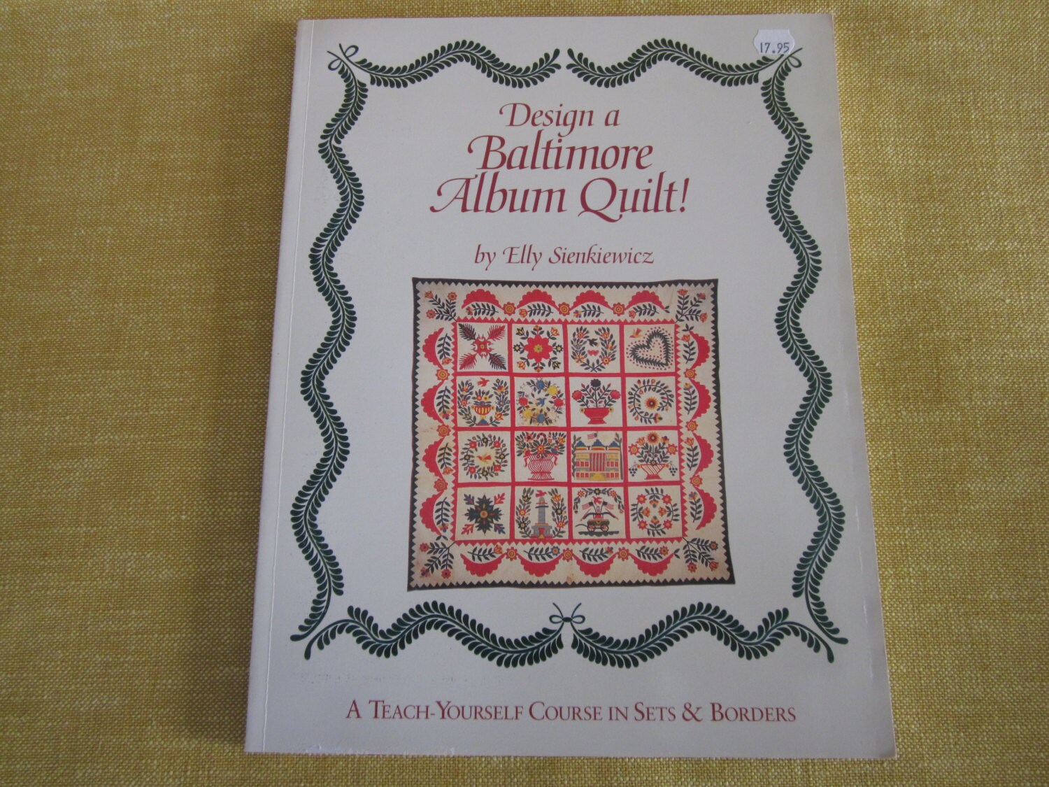 Design a Baltimore Album Quilt Book by Elly Sienkiewiecz an - Etsy