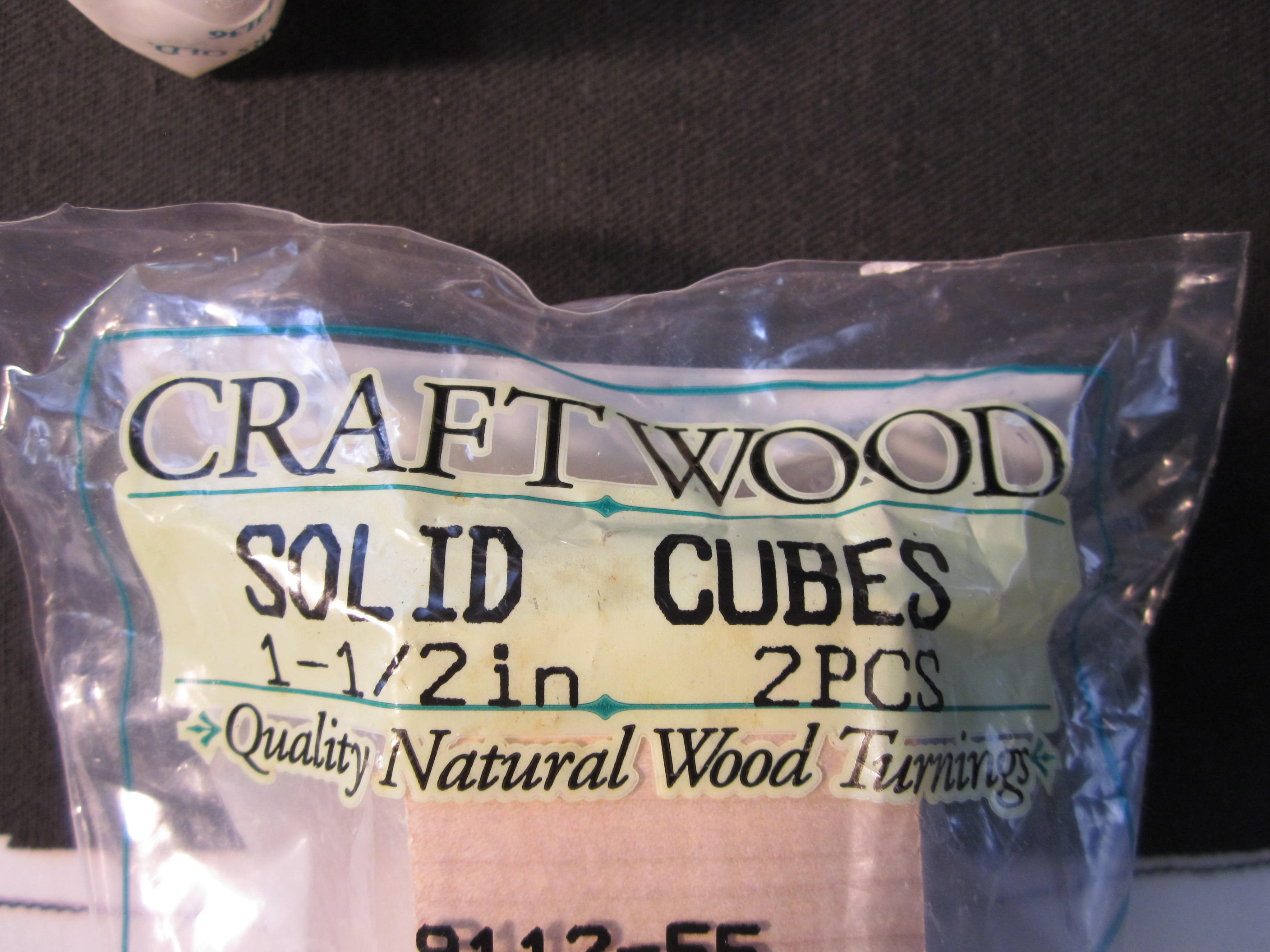 10 Hardwood Cubes, 1.5" , Unpainted, Made in USA, for Crafts or Wood ...