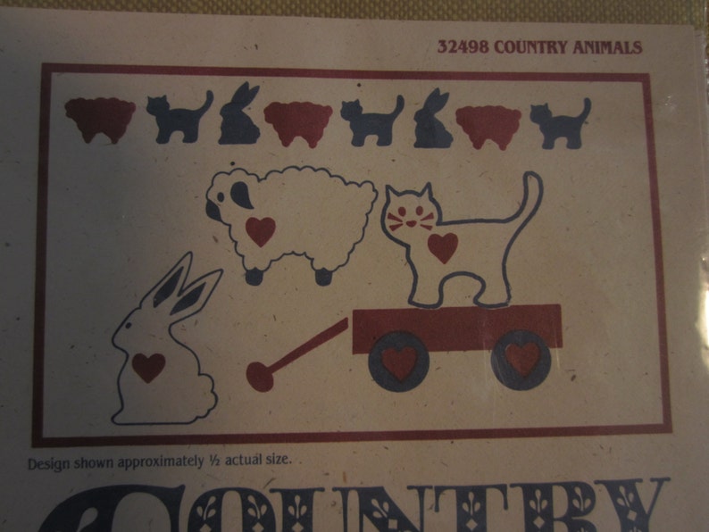 Country Stencils 3 Packs Create a Stencil 3 Blank Sheets - Etsy UK
