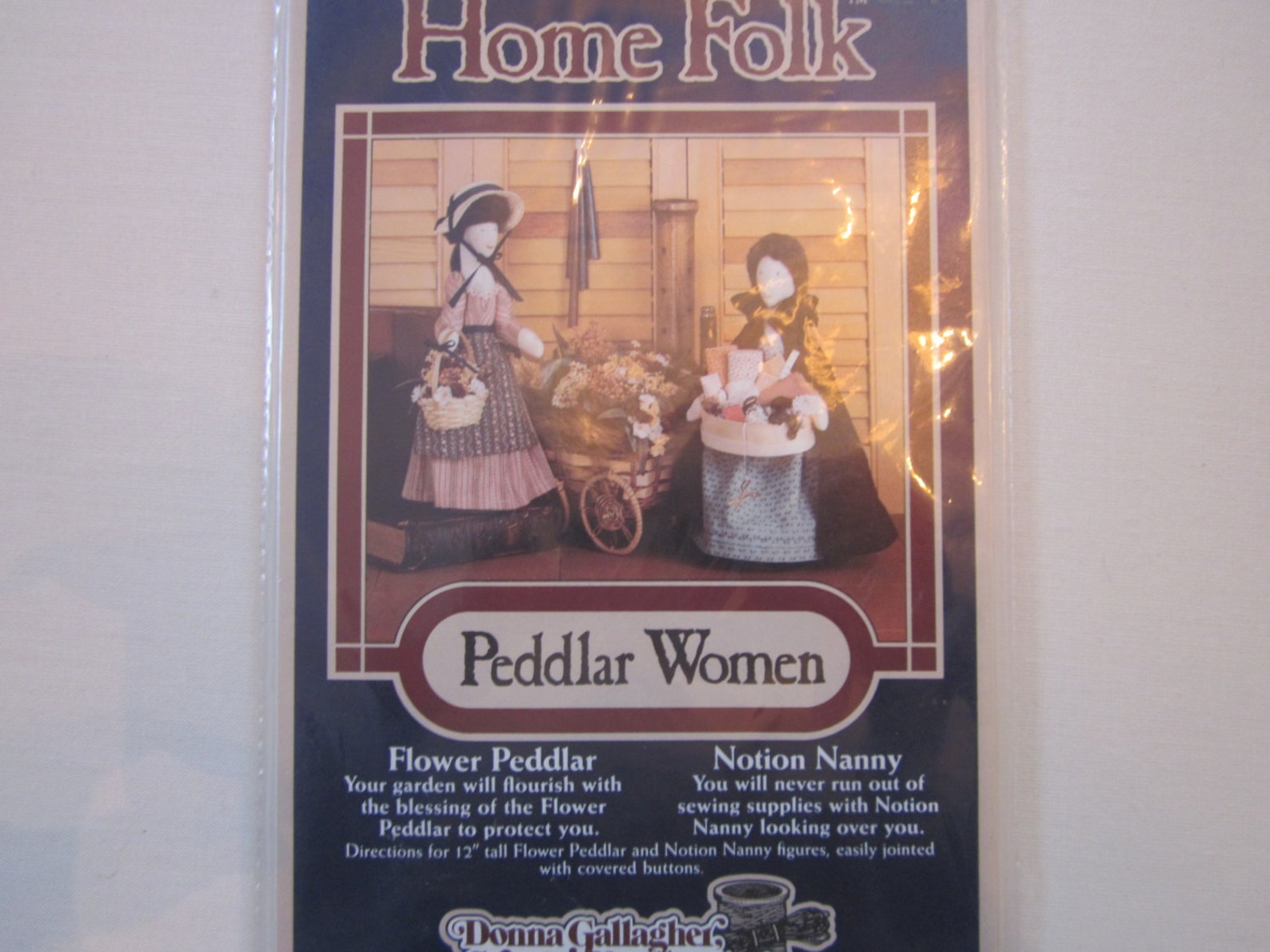 Home Folk Peddler Women Patterns12 Flower Peddler - Etsy