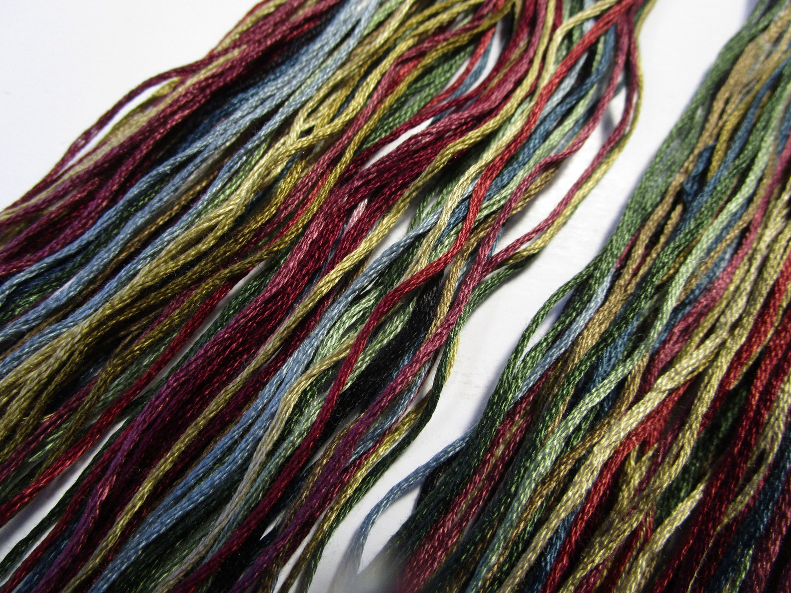 4 Hanks of 43 Multi Colored 6 Strand Embroidery Threads Each | Etsy