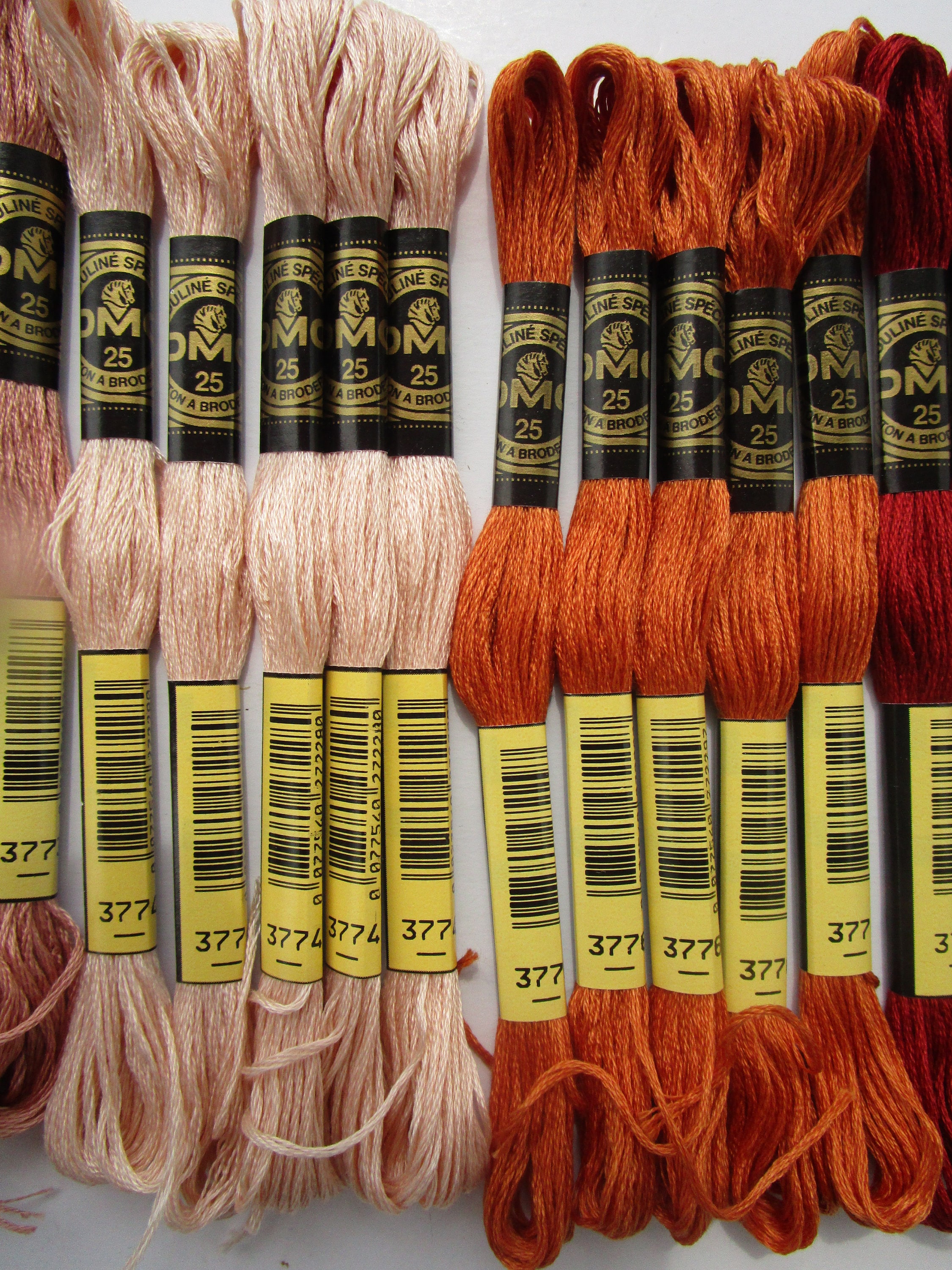 30 madejas 6 colores almendra cobre arena castaño 5 cada - Etsy España