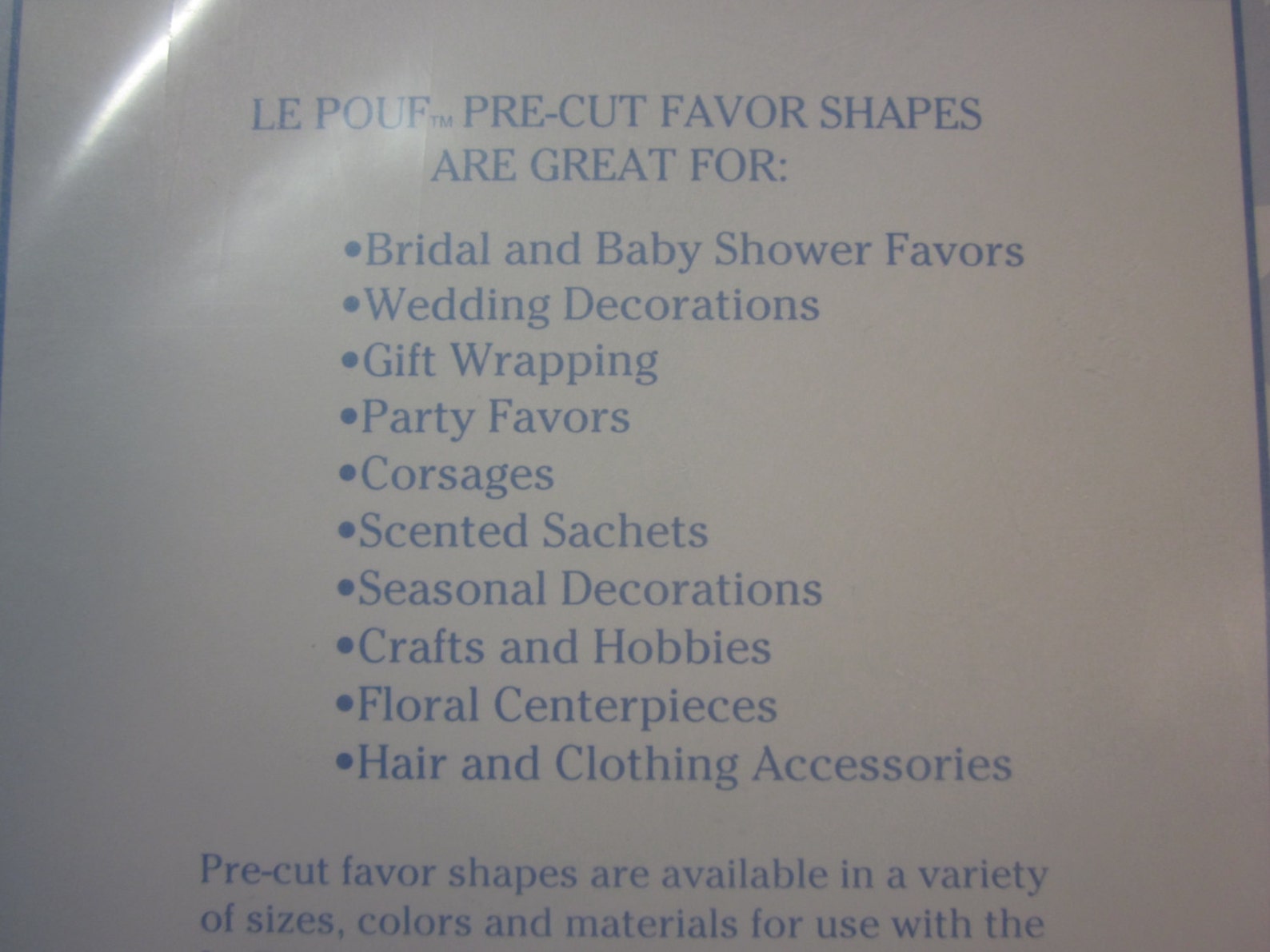 1 Pk of 25 Pink Iridescent sparkly Le Pouf Machine 9 | Etsy