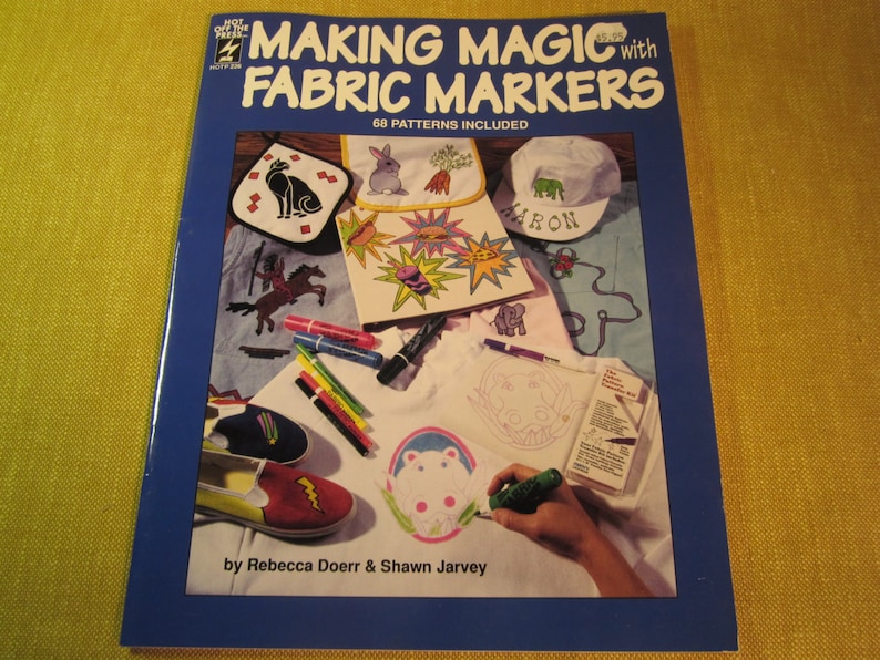 Making Magic With Fabric Markersby Rebecca Doerr & Shawn | Etsy