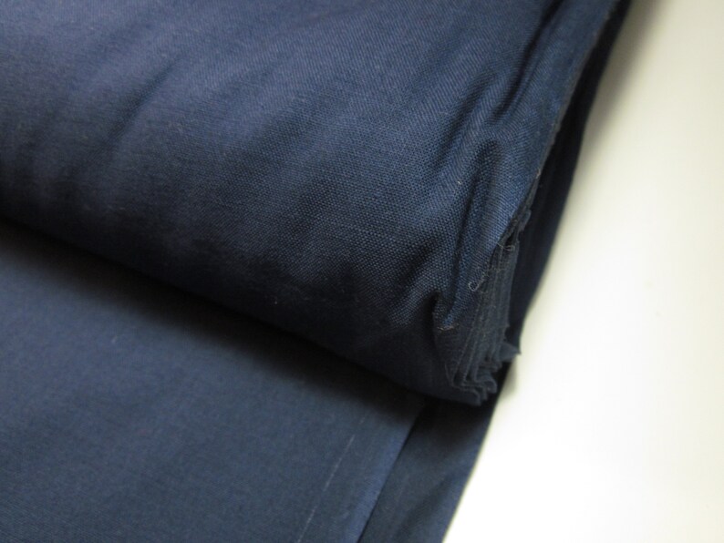 Navy Deep Blue Fabric for Quilting or Sewing, Springmaid Natural Charm ...
