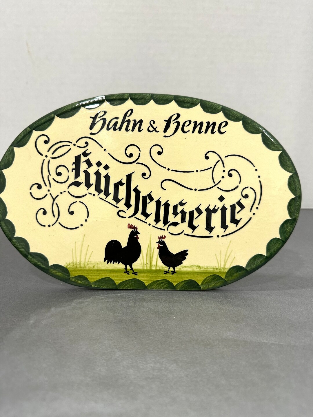 Hahn & Henne Porcelain Advertising Plaque/sign - Etsy