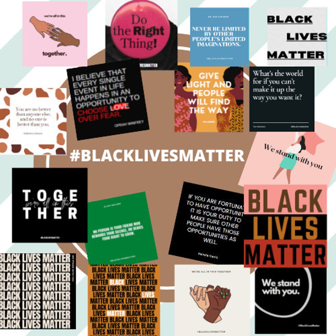 17 Black Lives Matter Instagram Post Images, Ready to Use - # ...