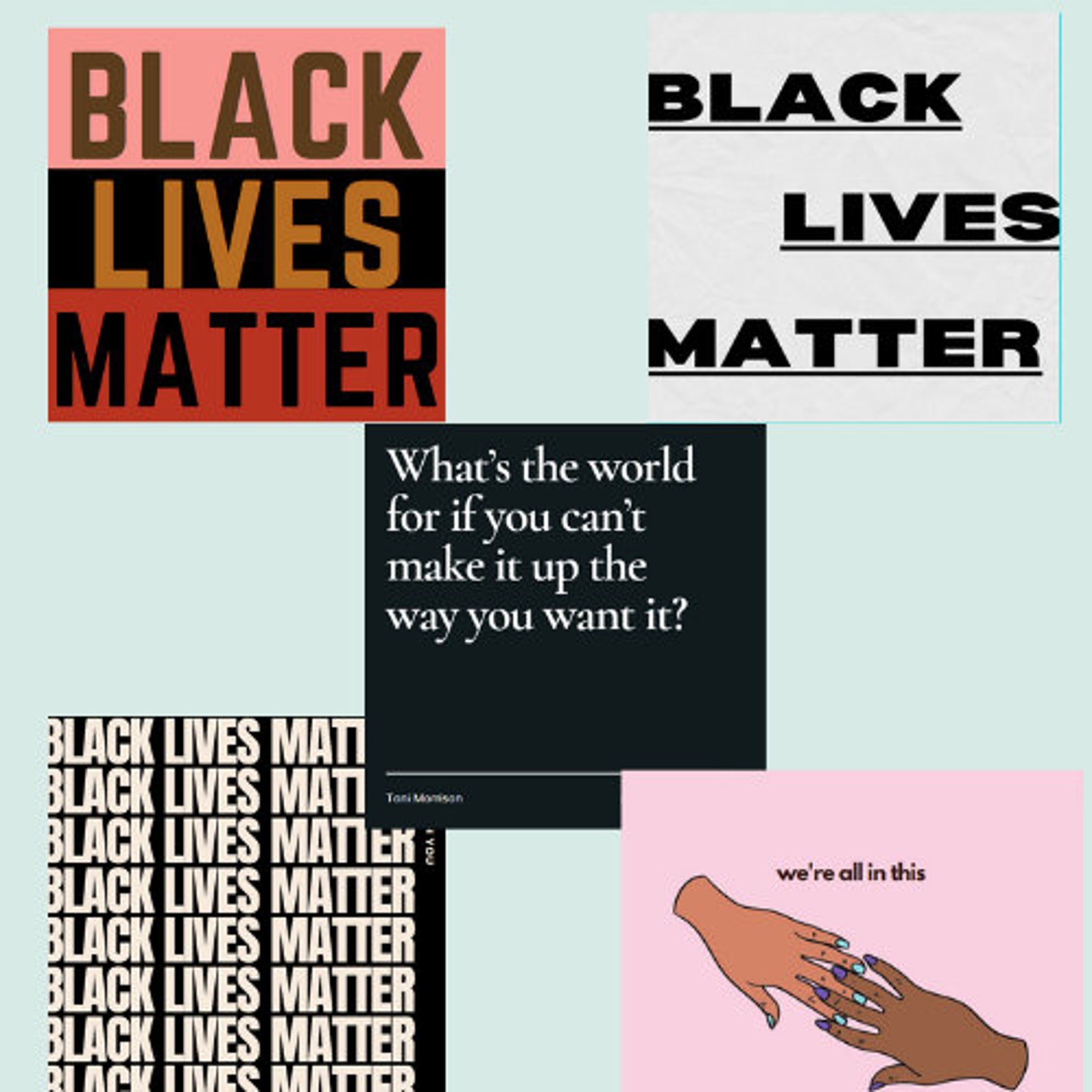 17 Black Lives Matter Instagram Post Images, Ready to Use - # ...