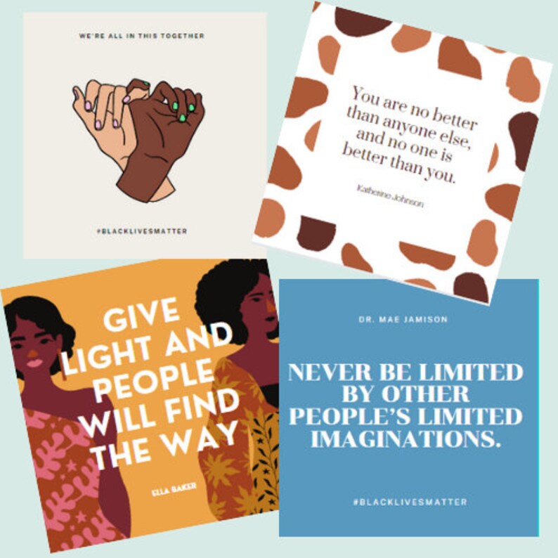 17 Black Lives Matter Instagram Post Images, Ready to Use - # ...