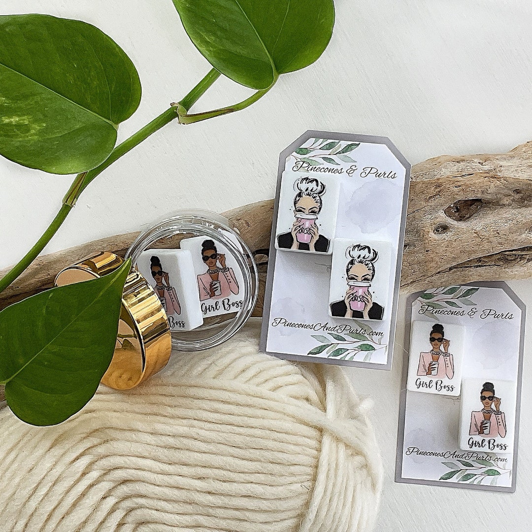 Boss Babe, Stitch Stoppers, Female Boss, Women in Charge, Set of 2 ...