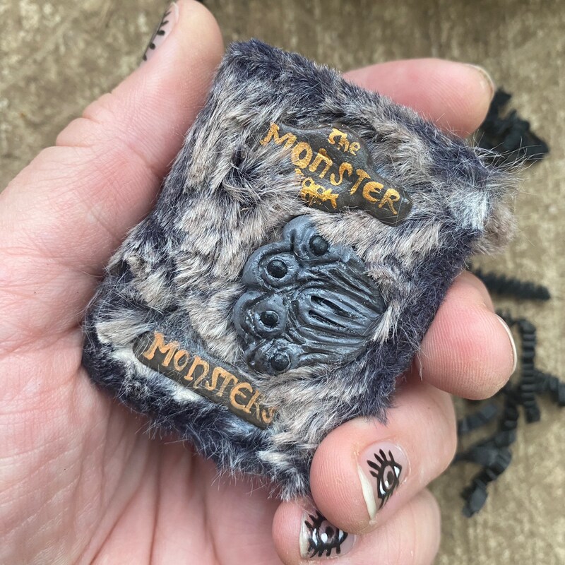 Monster Book - Etsy