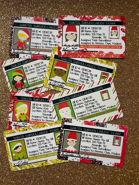 Elf Drivers License Novelty - Etsy