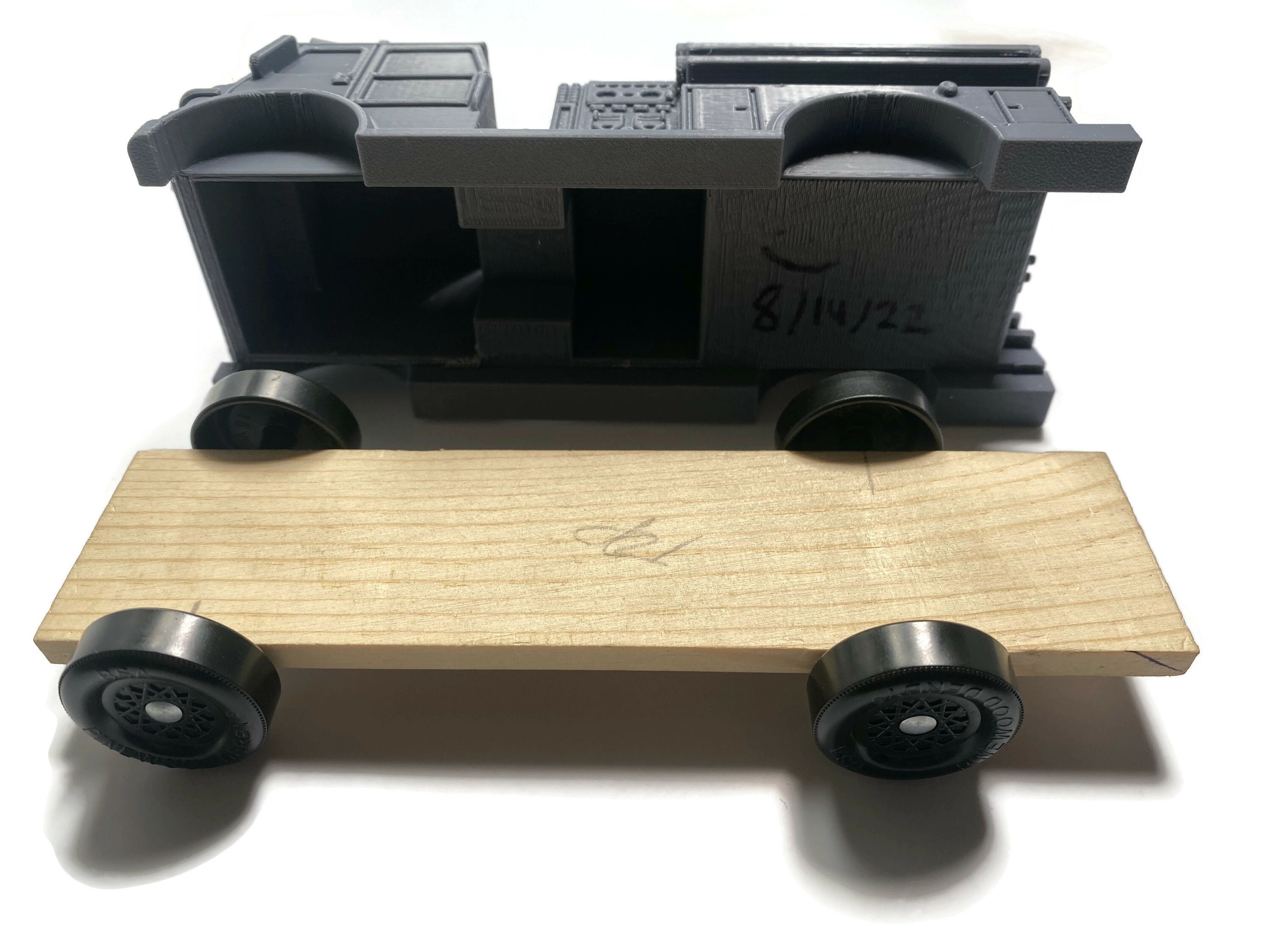 Pinewood Car Body - 3D Printed Body KIT Fire Truck - Etsy