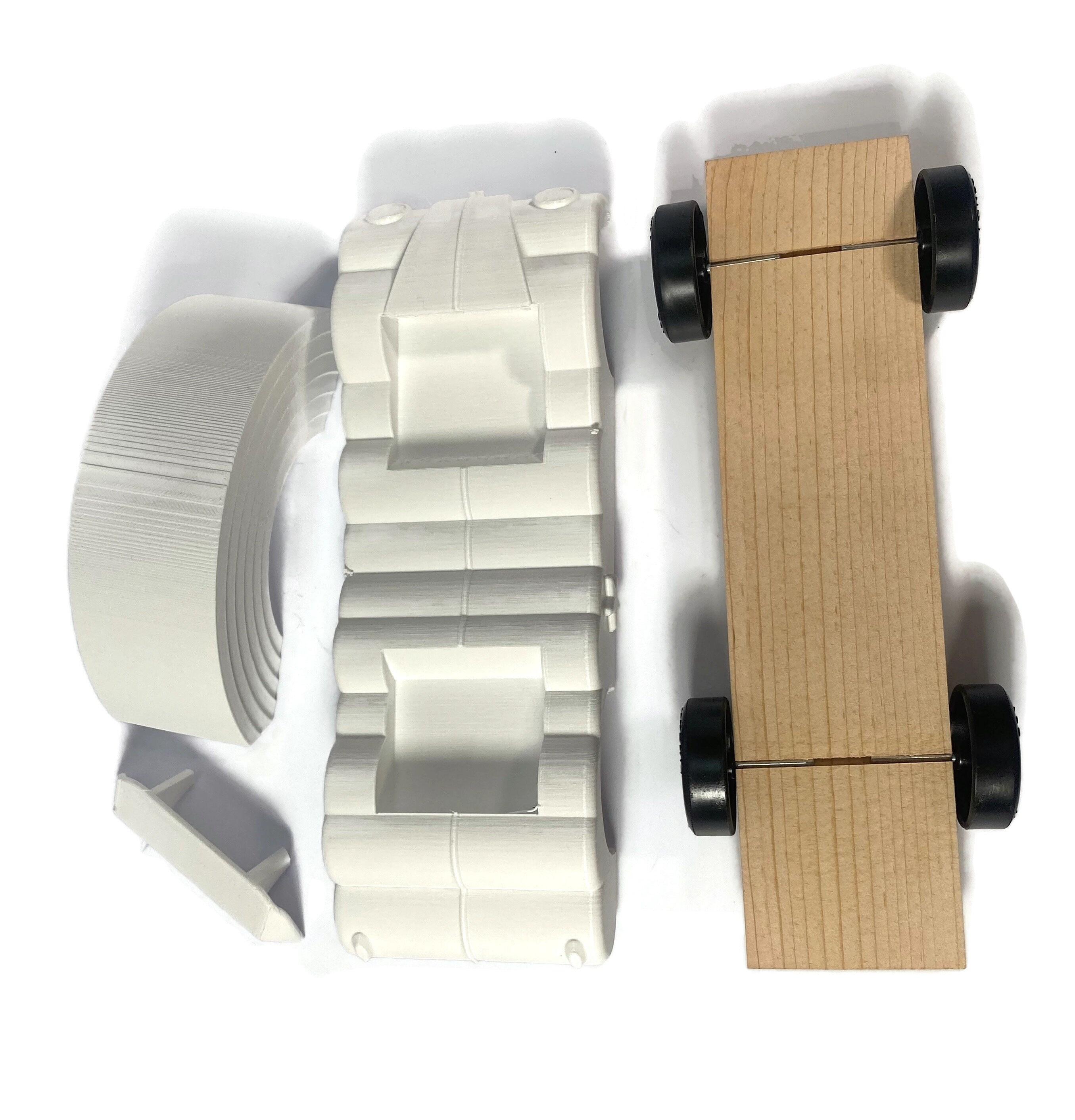 Pinewood Car Body 3D Printed Body Kit Buggy Rainbow Girl - Etsy