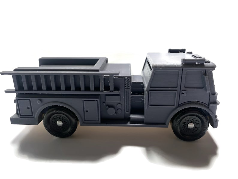 Pinewood Car Body 3D Printed Body KIT Fire Truck STL ONLY - Etsy