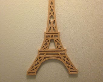 Eiffel tower cutout | Etsy