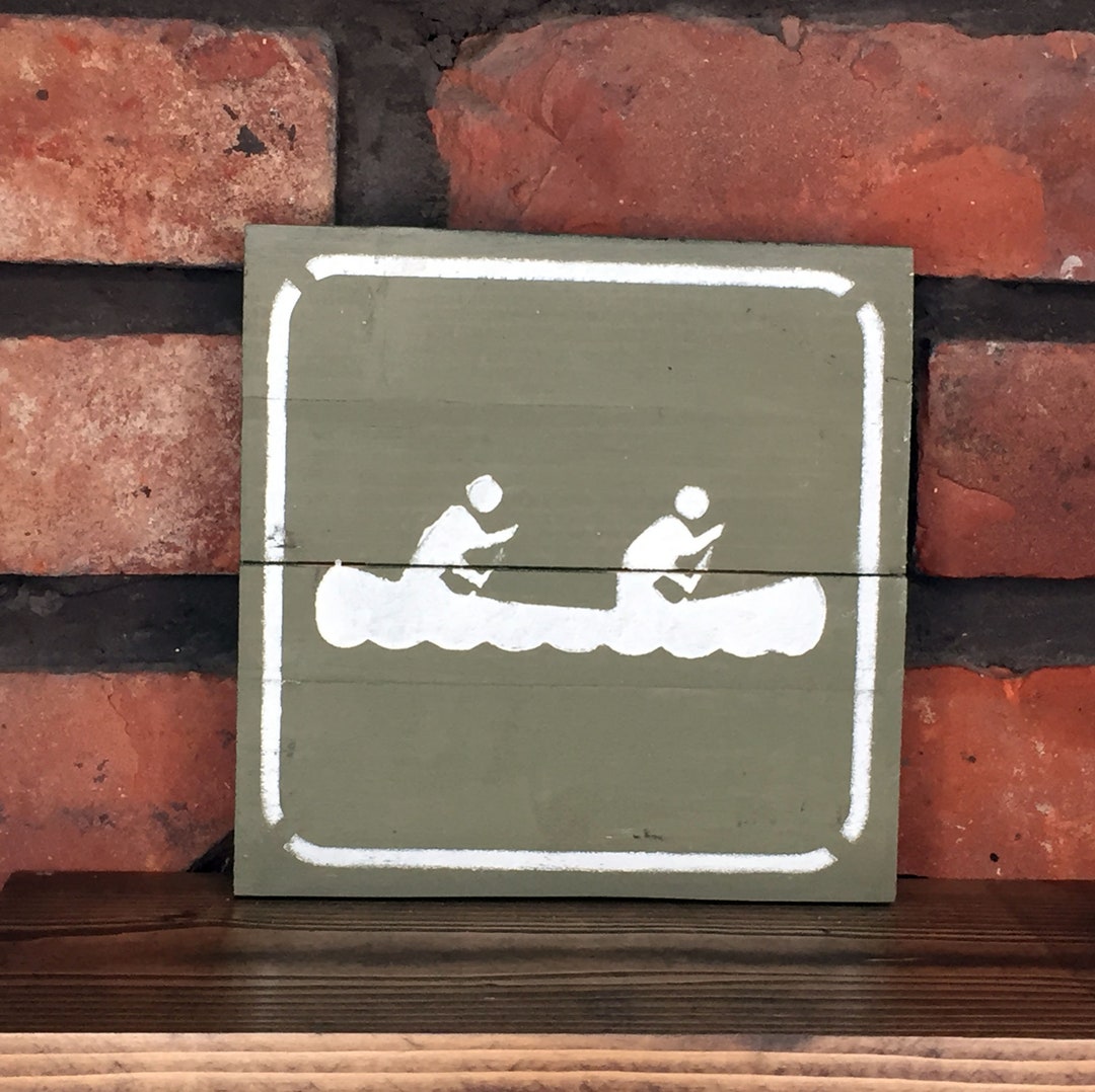 Canoeing Road Sign - Etsy