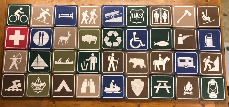 Camping Road Sign | Etsy