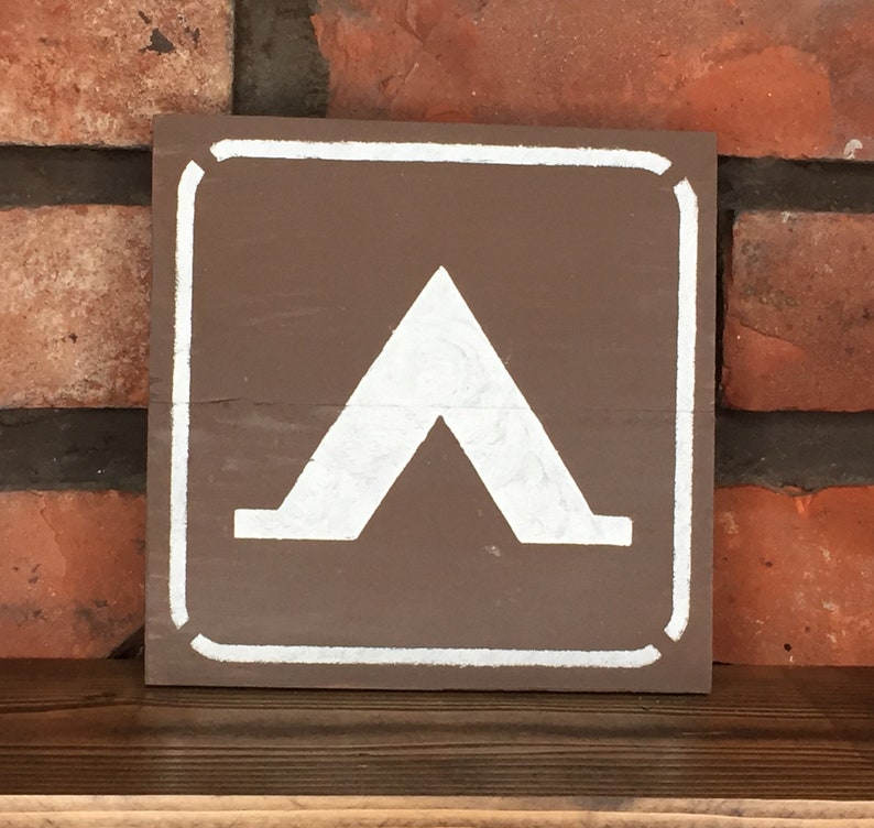 Camping Road Sign - Etsy