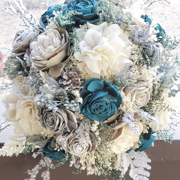 Turquoise Bouquet - Etsy