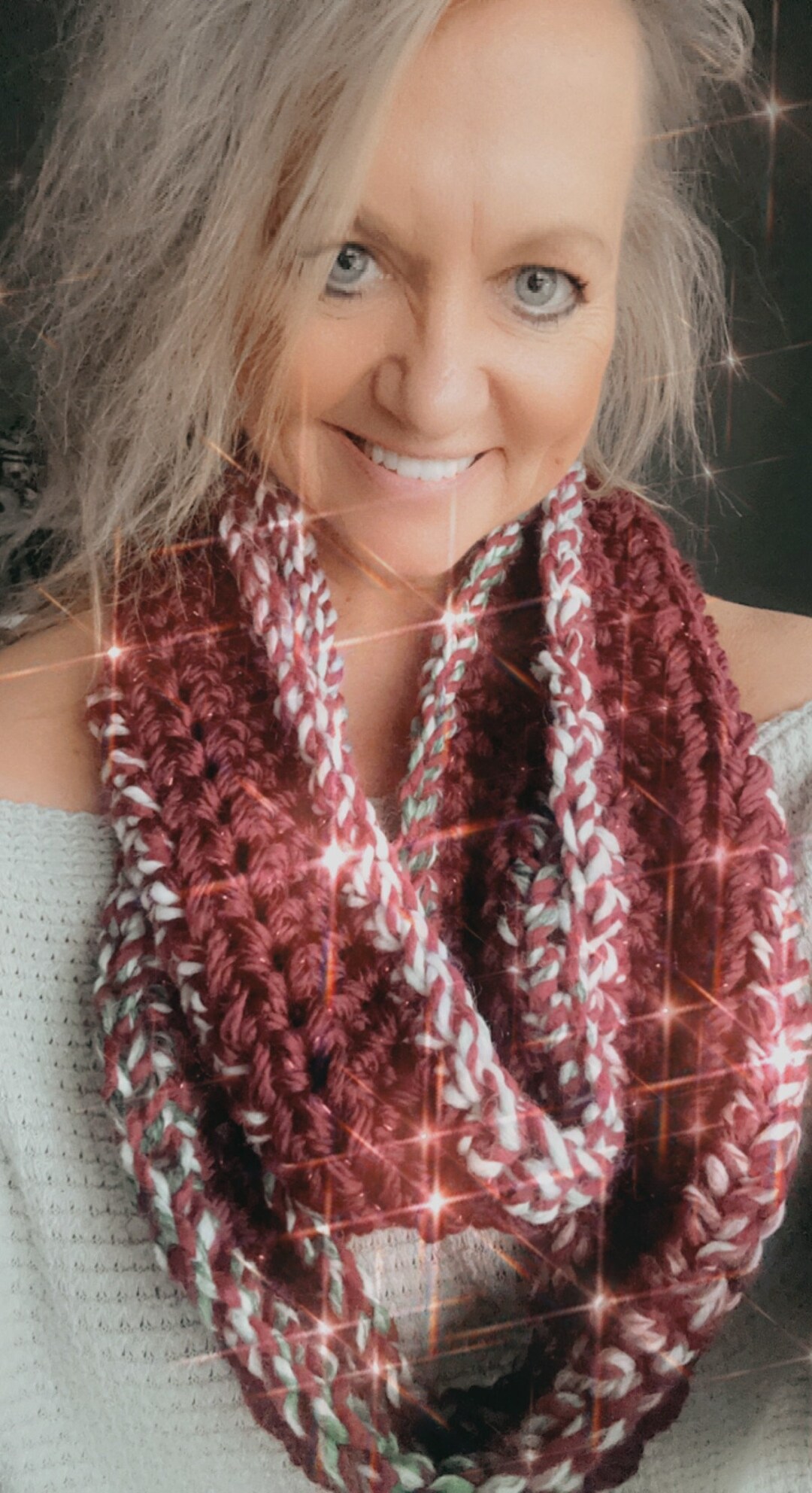 Candy Cane Infinity - Etsy