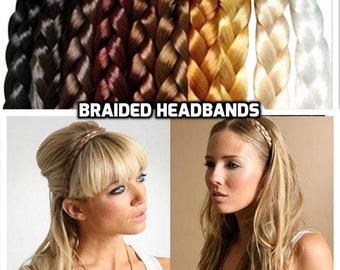 Braided hair band | Etsy