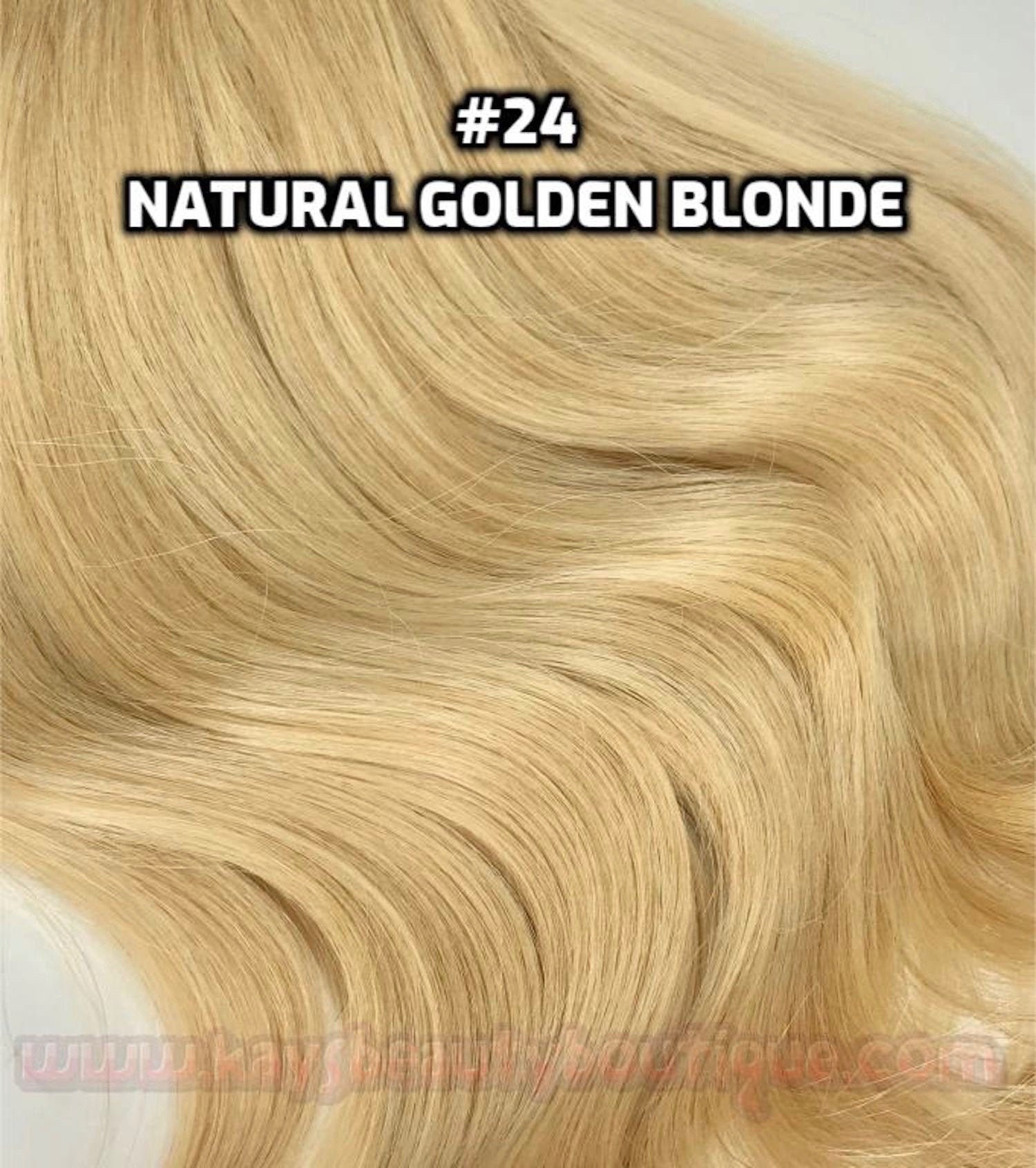 Golden Blonde Hair Color Chart