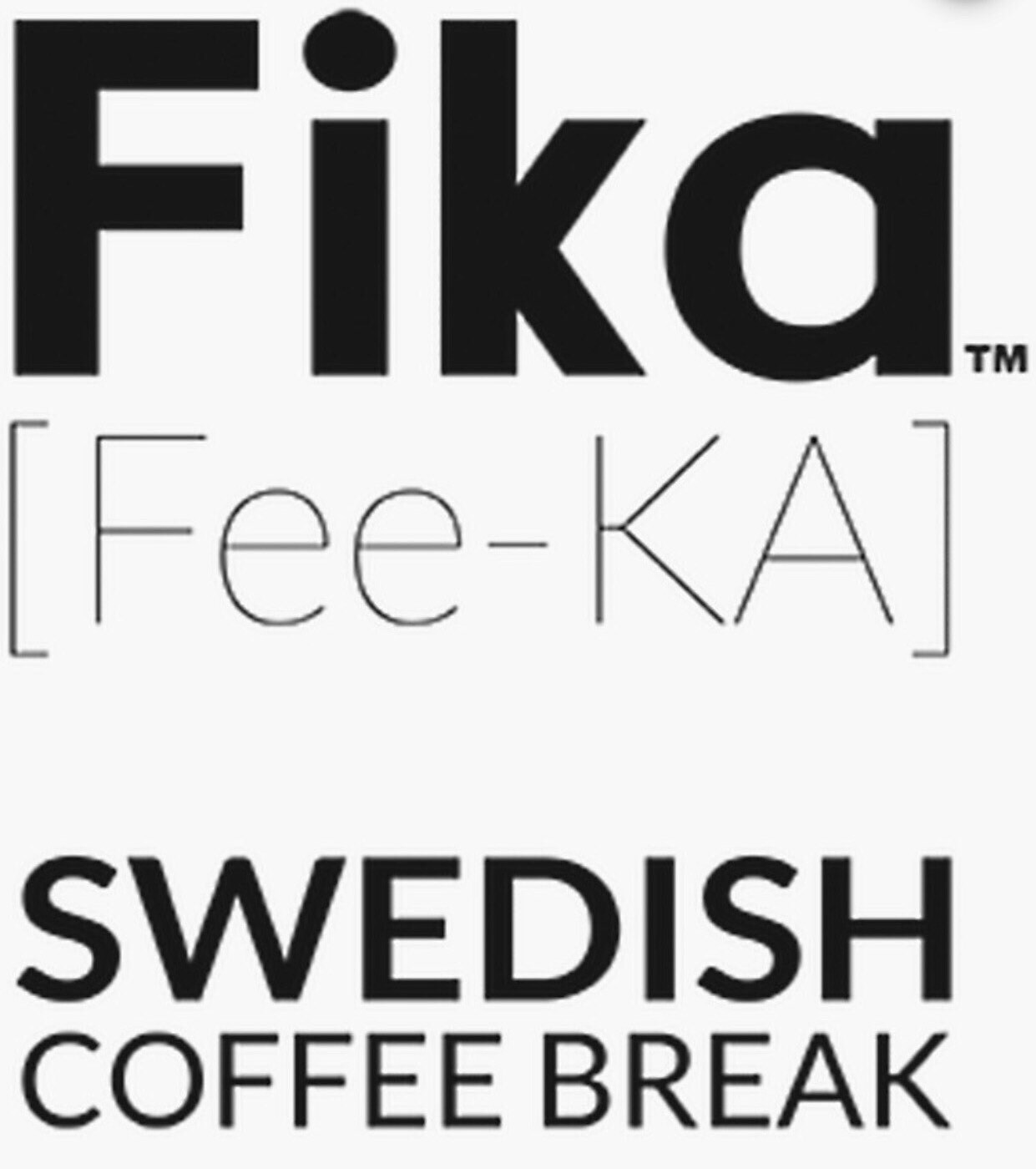FIKA Swedish Coffee Break STICKER The Swedish Flicka - Etsy.de