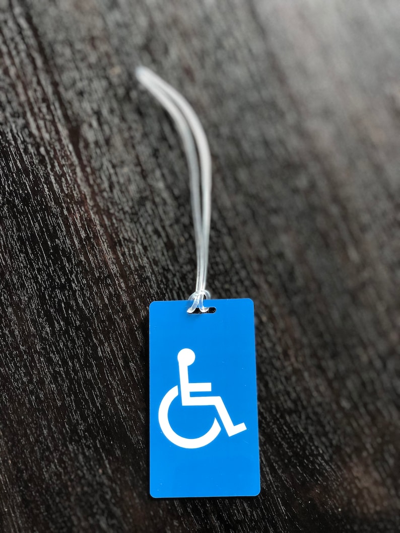 Plastic Handicap Tag - Etsy