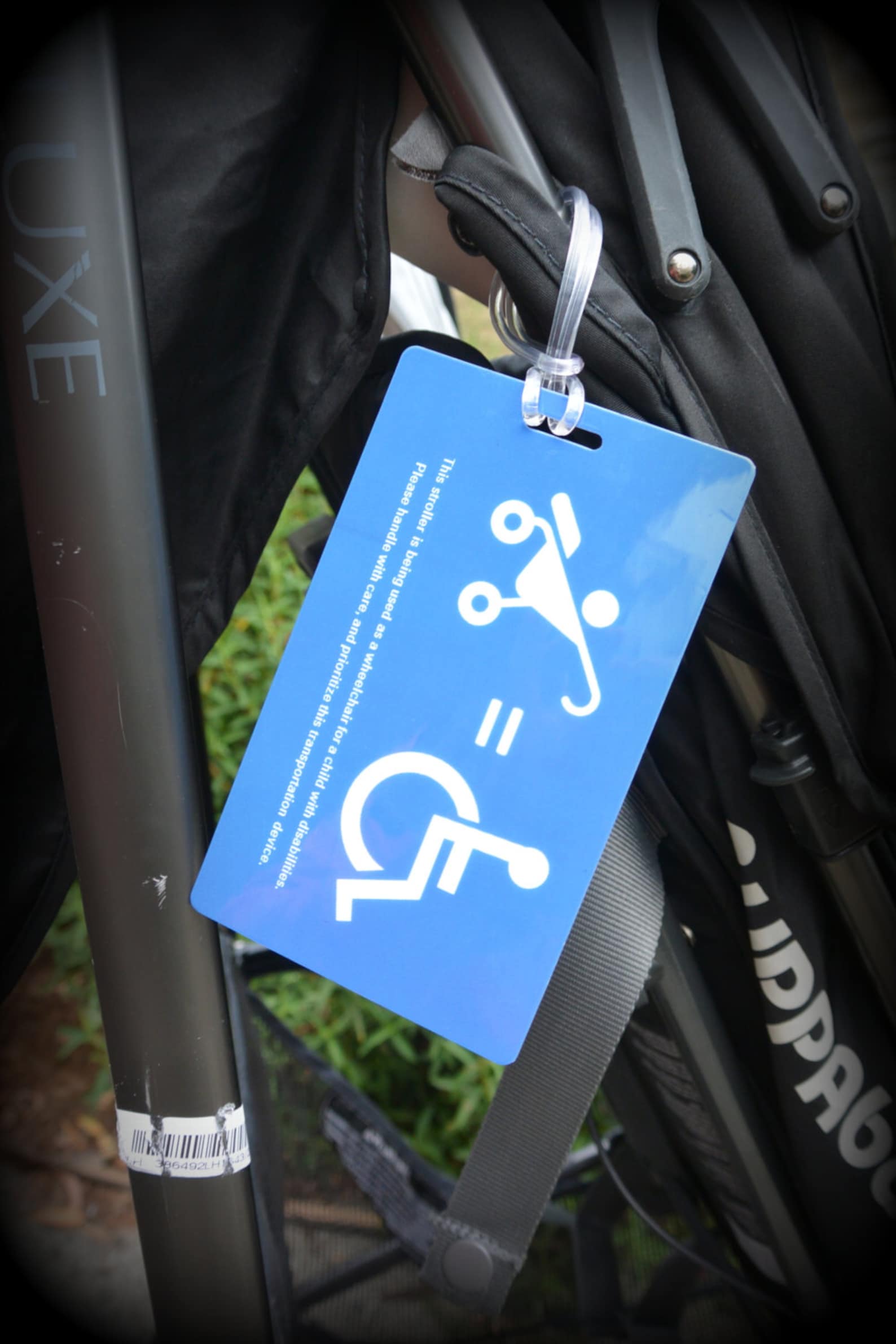 Handi-tag: Stroller = Wheelchair - Etsy