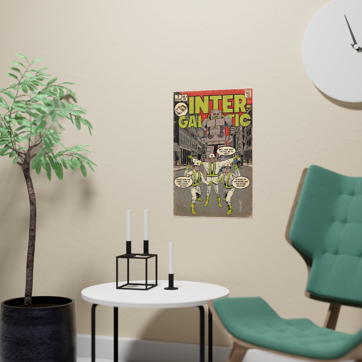 Beastie Boys - Intergalactic Planetary- Vertical Matte Posters No Frame sold by Herman Scheer ...