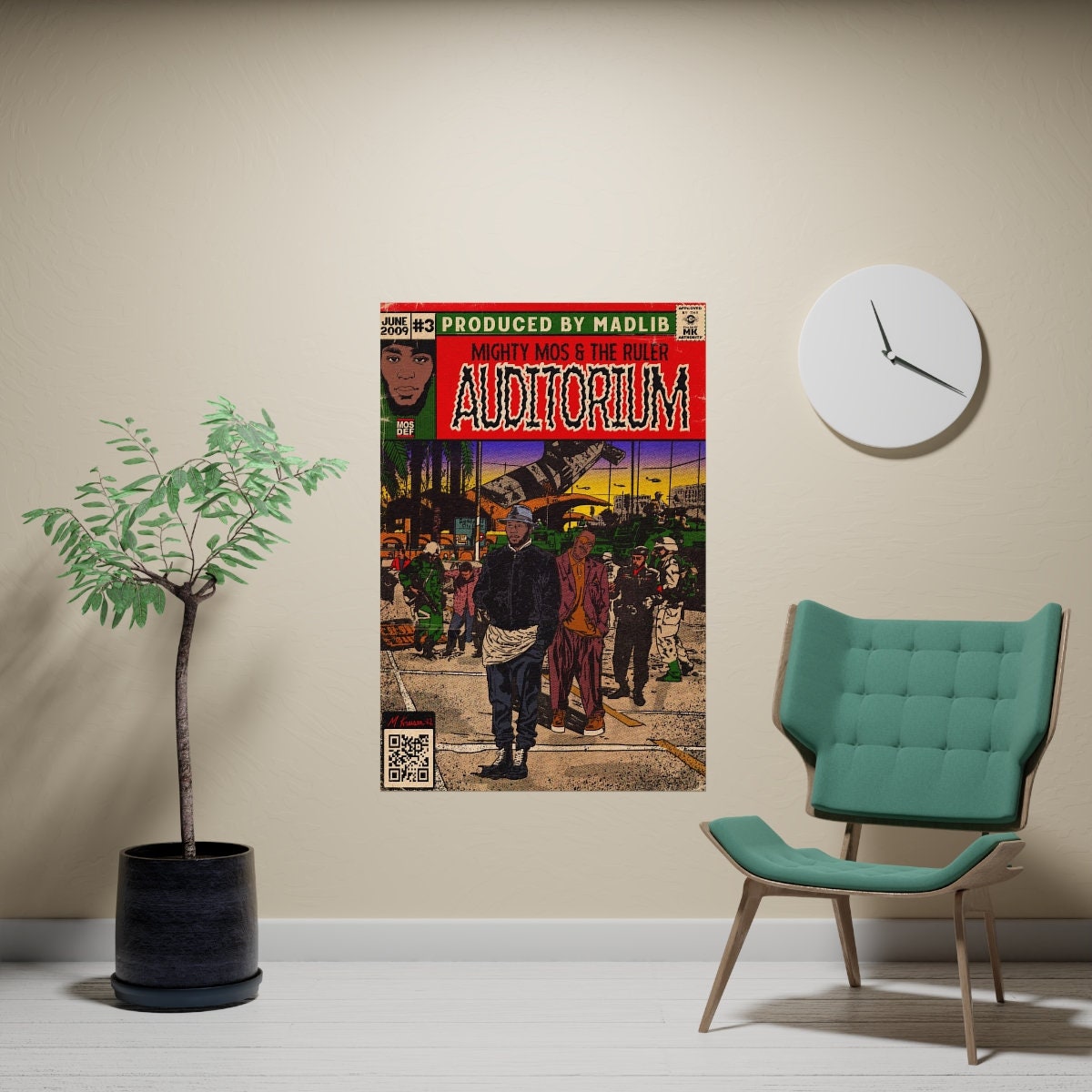 Mos Def & Slick Rick Auditorium Vertical and Horizontal - Etsy