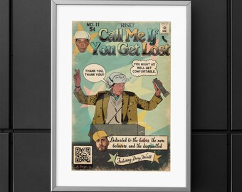 Call Get Lost Comic - Etsy