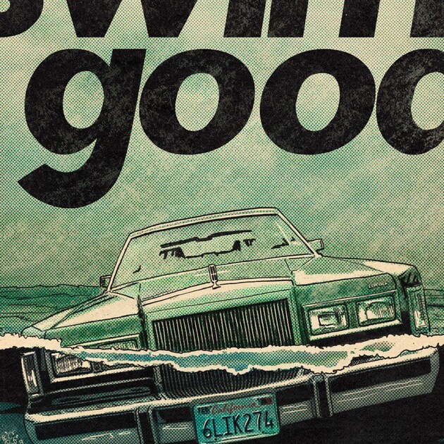 Frank Ocean- Swim Good Comic Book Art Premium Matte Vertical Posters
