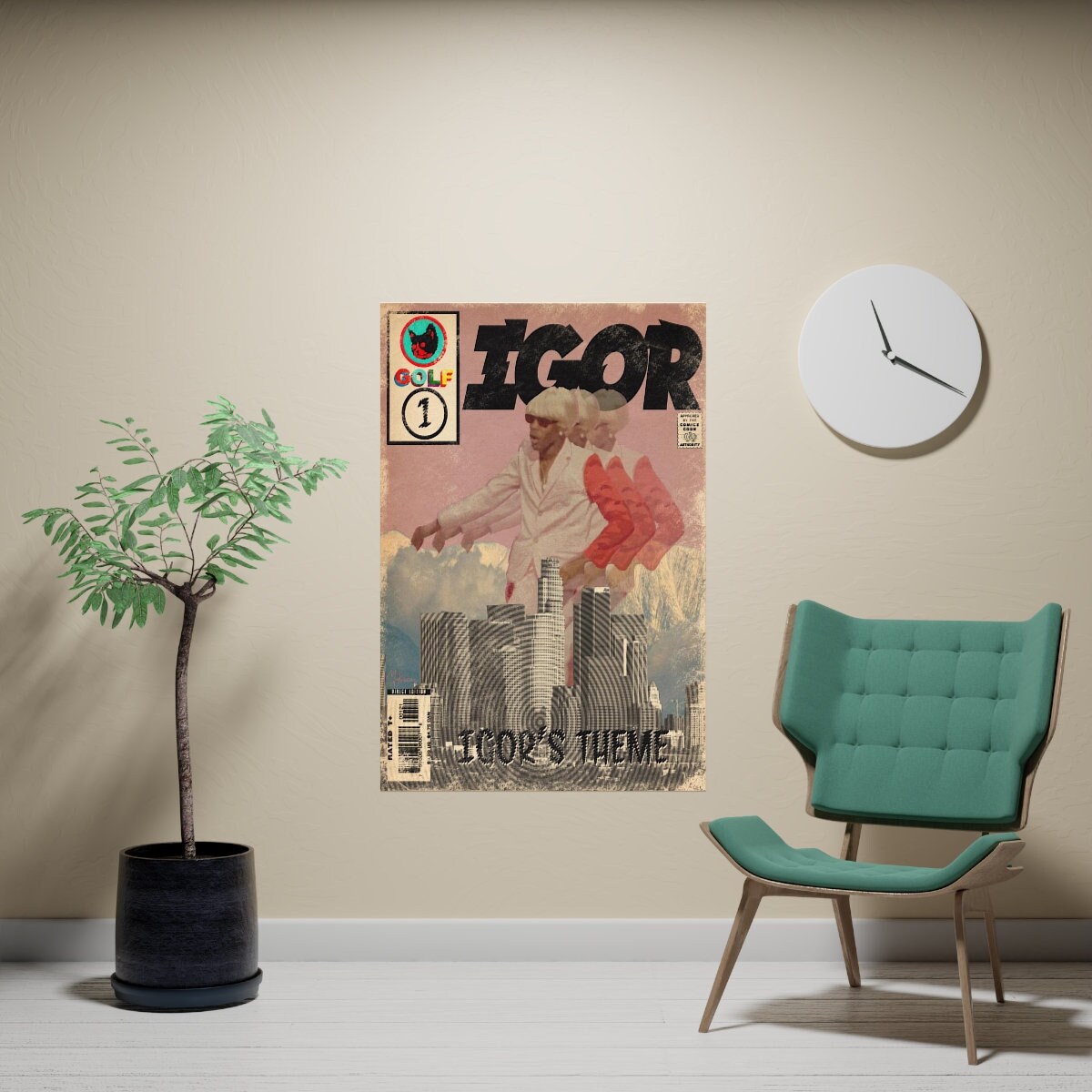 Tyler The Creator- Igors Theme - IGOR - Vertical Matte Posters sold by ...