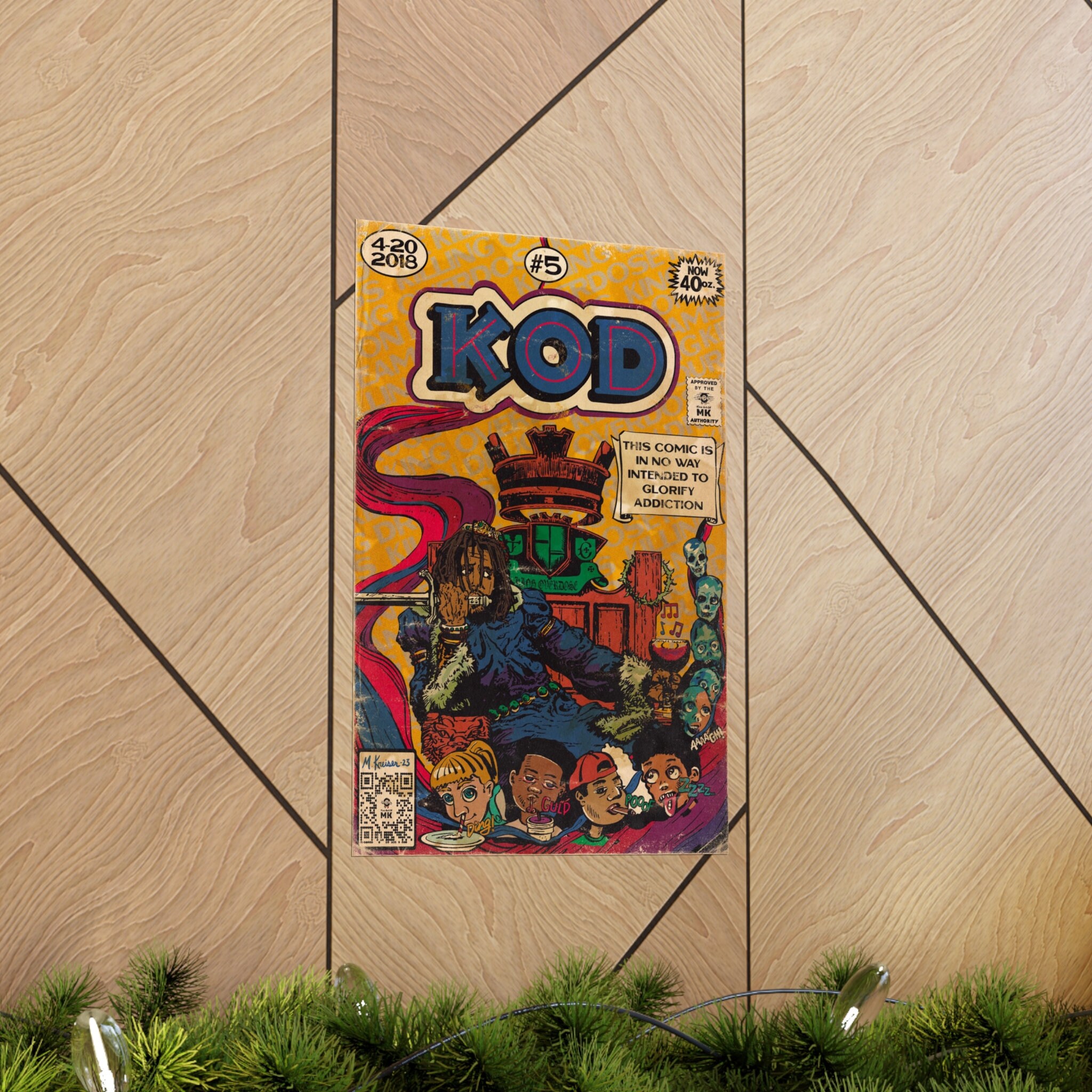 J.Cole - KOD - Vertical Matte Poster sold by BoBishop | SKU 43509958 ...